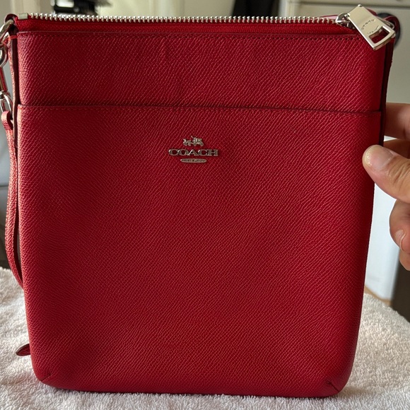 Coach | Bags | Coach Scarlet Crossbody Bag With Silver Details | Poshmark